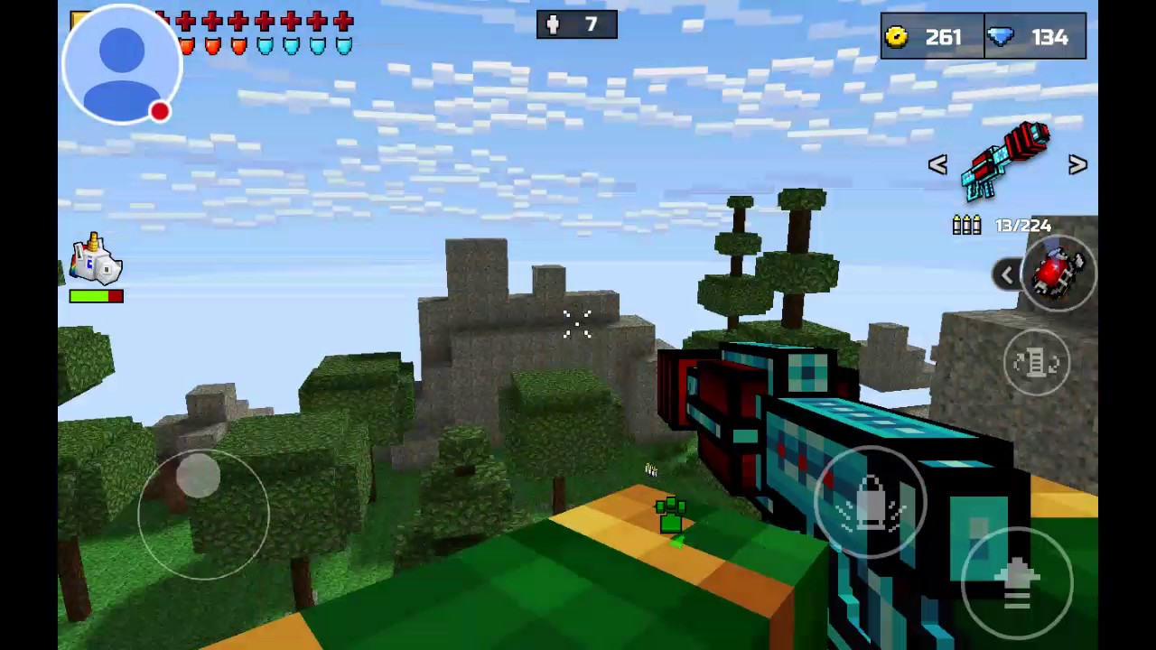 Pixel gun 3D campaign 5 - YouTube