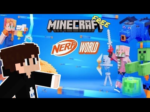 main kita Minecraft X NERF WORLD DLC gratis (Minecraft Indonesia) - YouTube