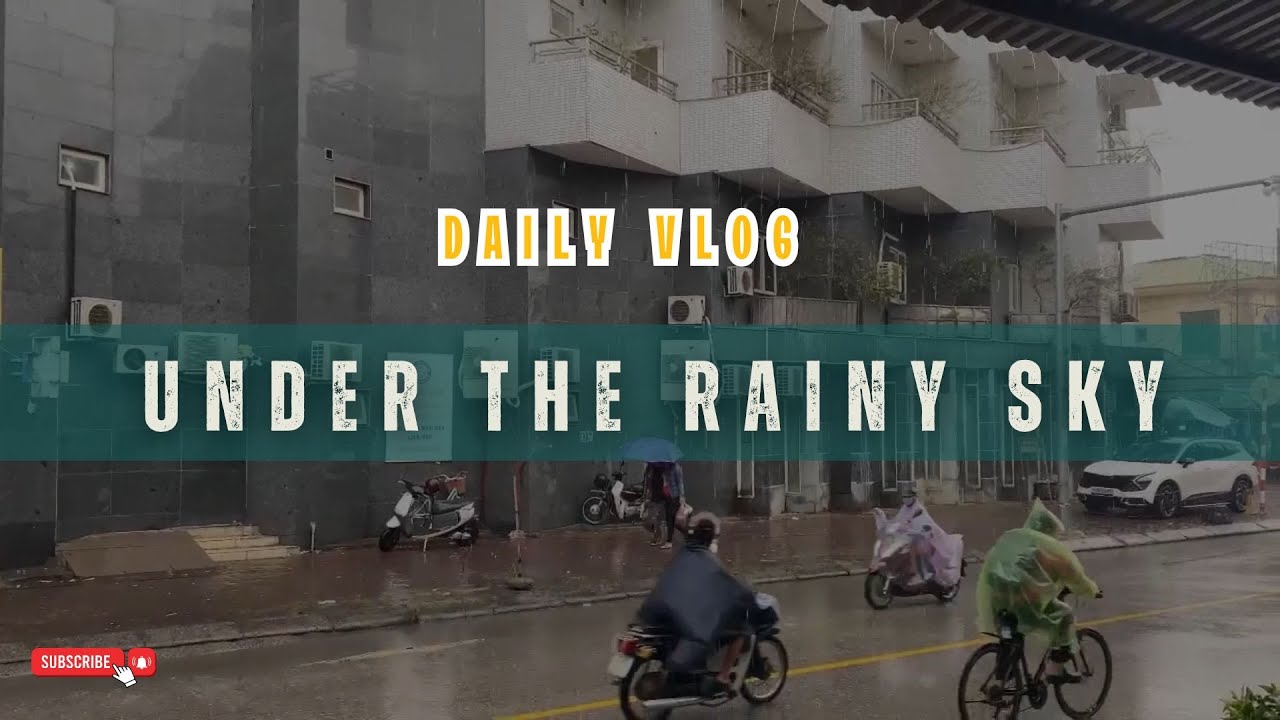 Feeling Peace in the Rain🌧️The Calm of Rainy Streets on a Sad Afternoon ...