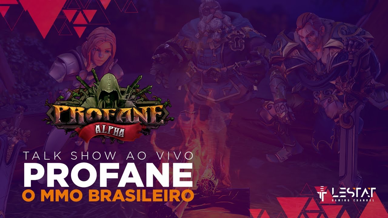 Profane MMORPG Sandbox Brasileiro: Entrevista AO VIVO com Diego Beltran ...