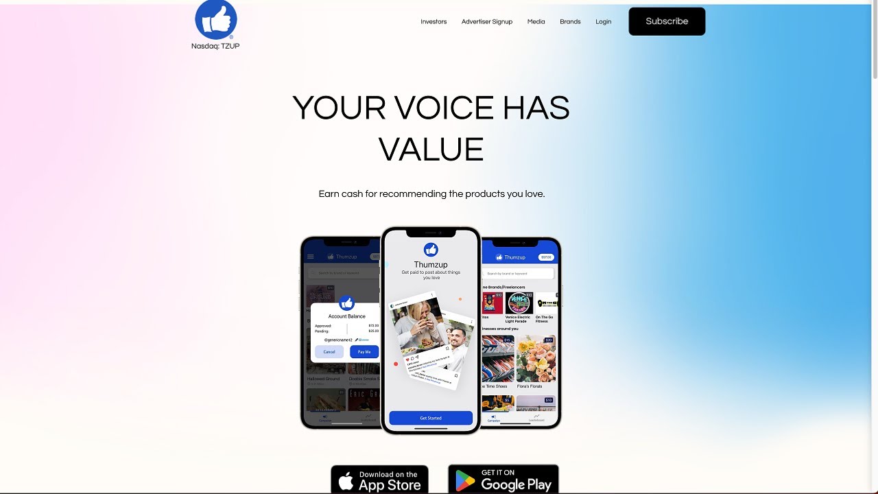 Thumzup CEO Robert Steele | UpgradeIT with Cassius Cuvée - YouTube