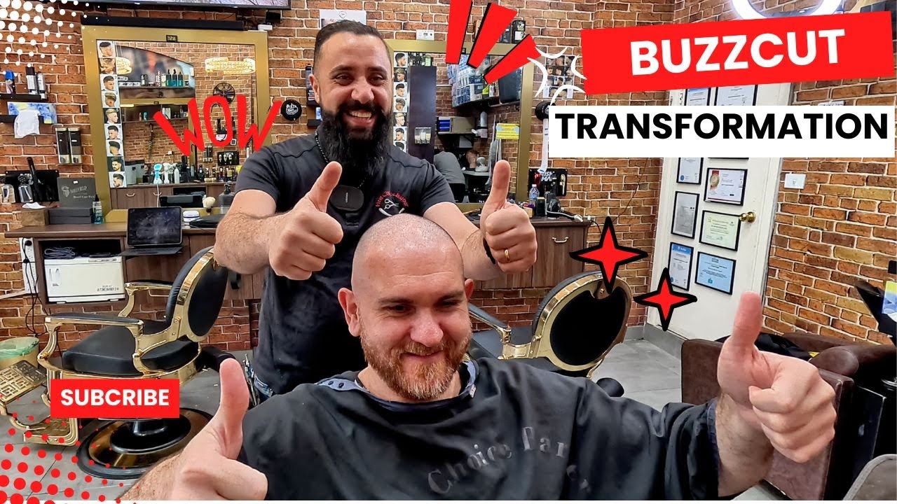 ASMR BUZZCUT. "My Client Tried a Buzz Cut Half – What Do You Think ...