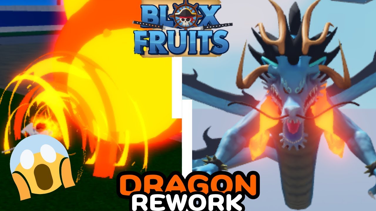 DRAGON REWORK do BLOX FRUITS em OUTROS SERVERS ! - YouTube
