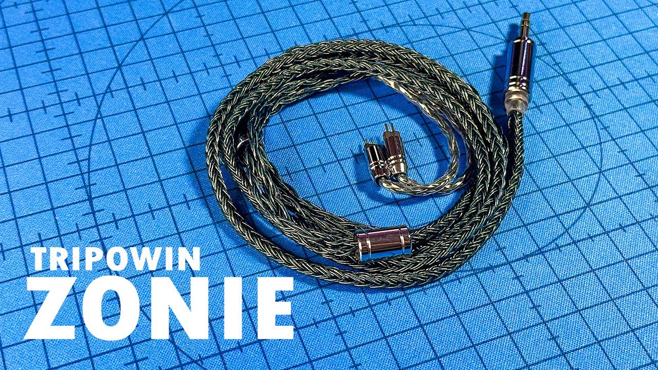 TRIPOWIN ZONIE IEM Cable Review - YouTube