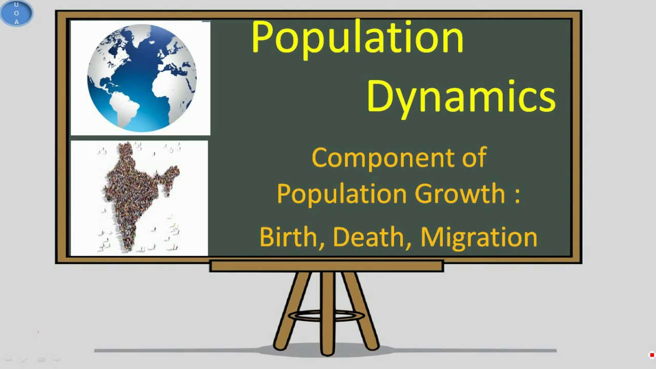 Components of Population Growth - Birth, Death, Migration Sociology ...