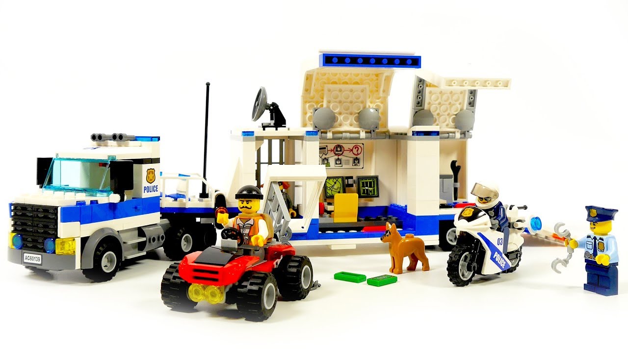 Build Lego Police Car - Lego City 60139 Mobile Command Center - YouTube