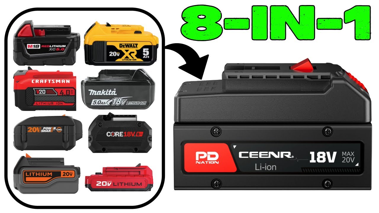 Universal Power Tool Batteries but Are They Worth It? - YouTube