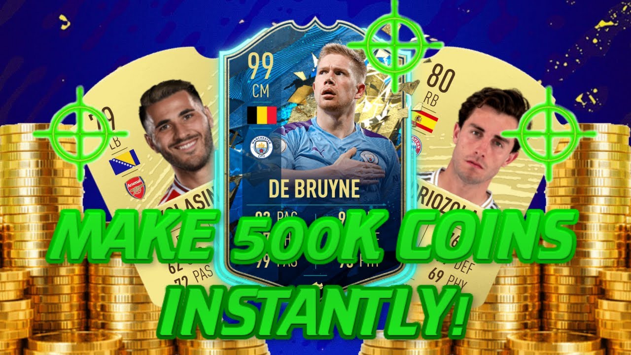 How To Make 500k Coins Instantly On Fifa 20 The Best Trading Method On