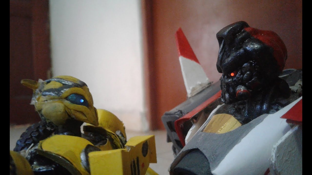 Transformers Bumblebee vs Blitzwing Stop Motion (BB Movie Alternative ...