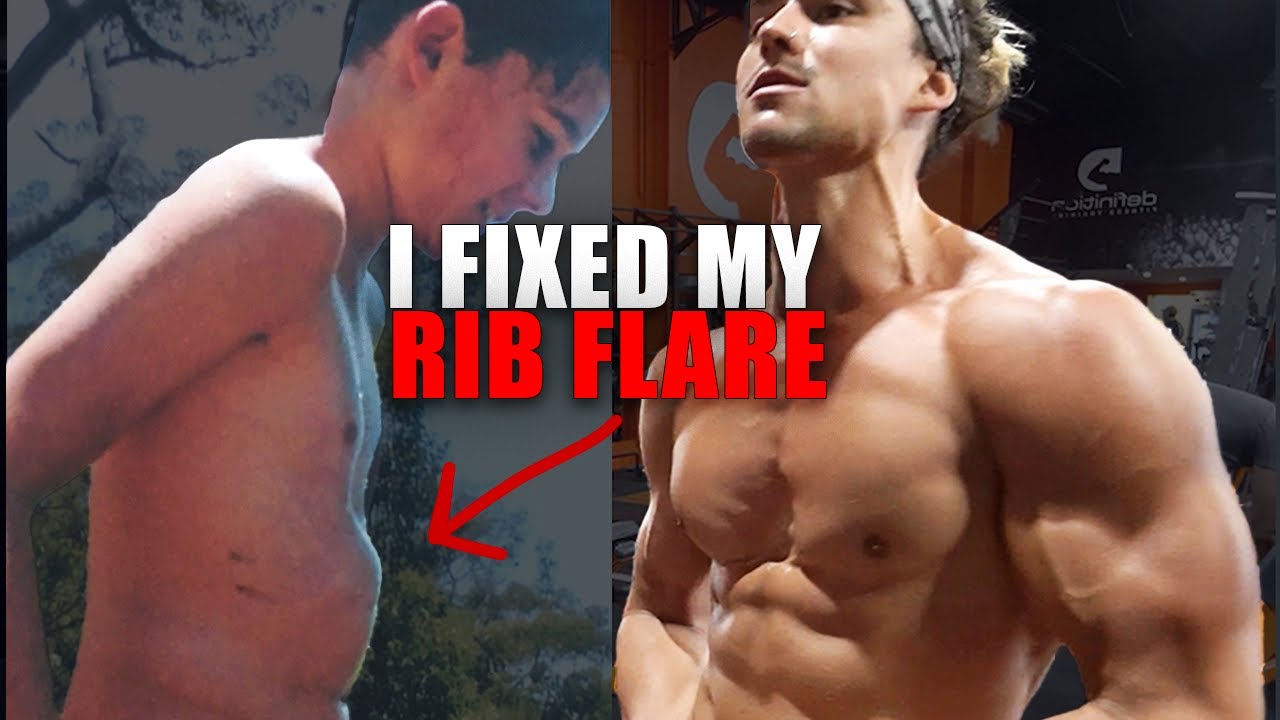 How to Improve Rib Flare with Exercise - YouTube