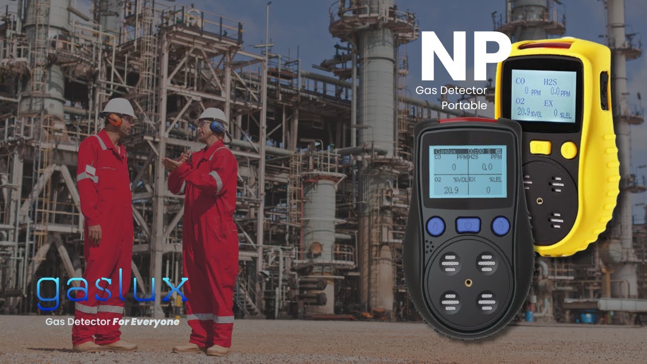Gaslux NP - Gas Detector Portable Multi Gas - YouTube