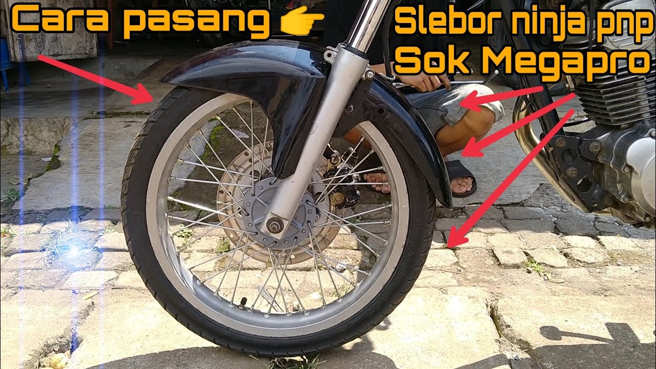 CARA PASANG SLEBOR NINJA PNP SOK MEGAPRO🔥 - YouTube