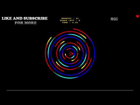 Endless Ball Bounce in Rings – So Satisfying! #SatisfyingVideo - YouTube