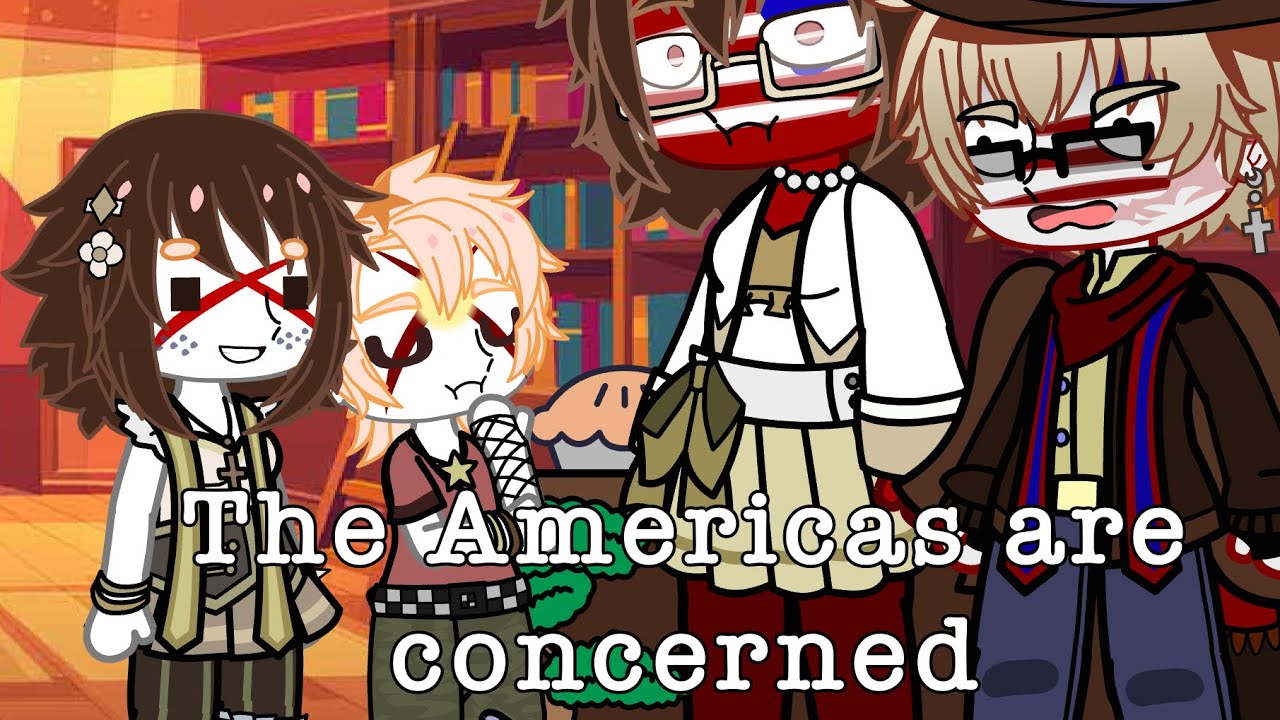 The Americas are concerned |READ DESC| countryhumans [] statehumans ...