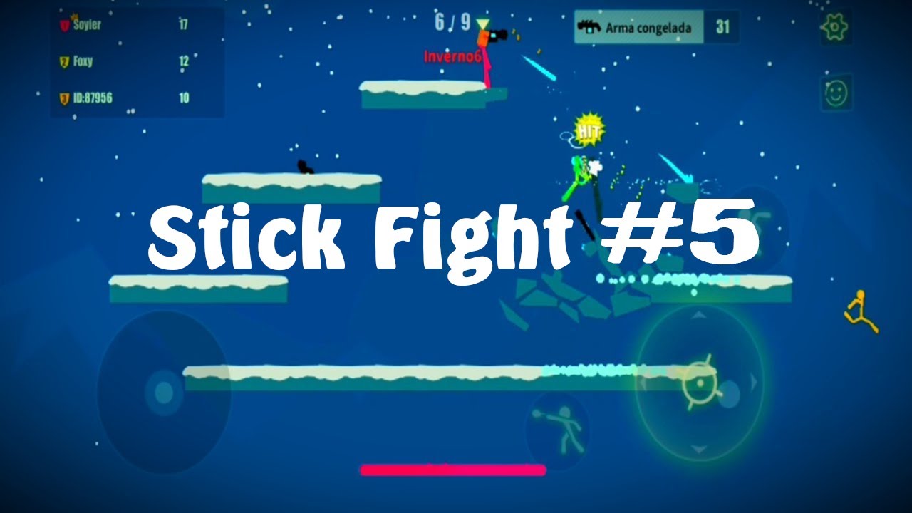 Stick Fight #5 - Gameplay Android #18 - YouTube