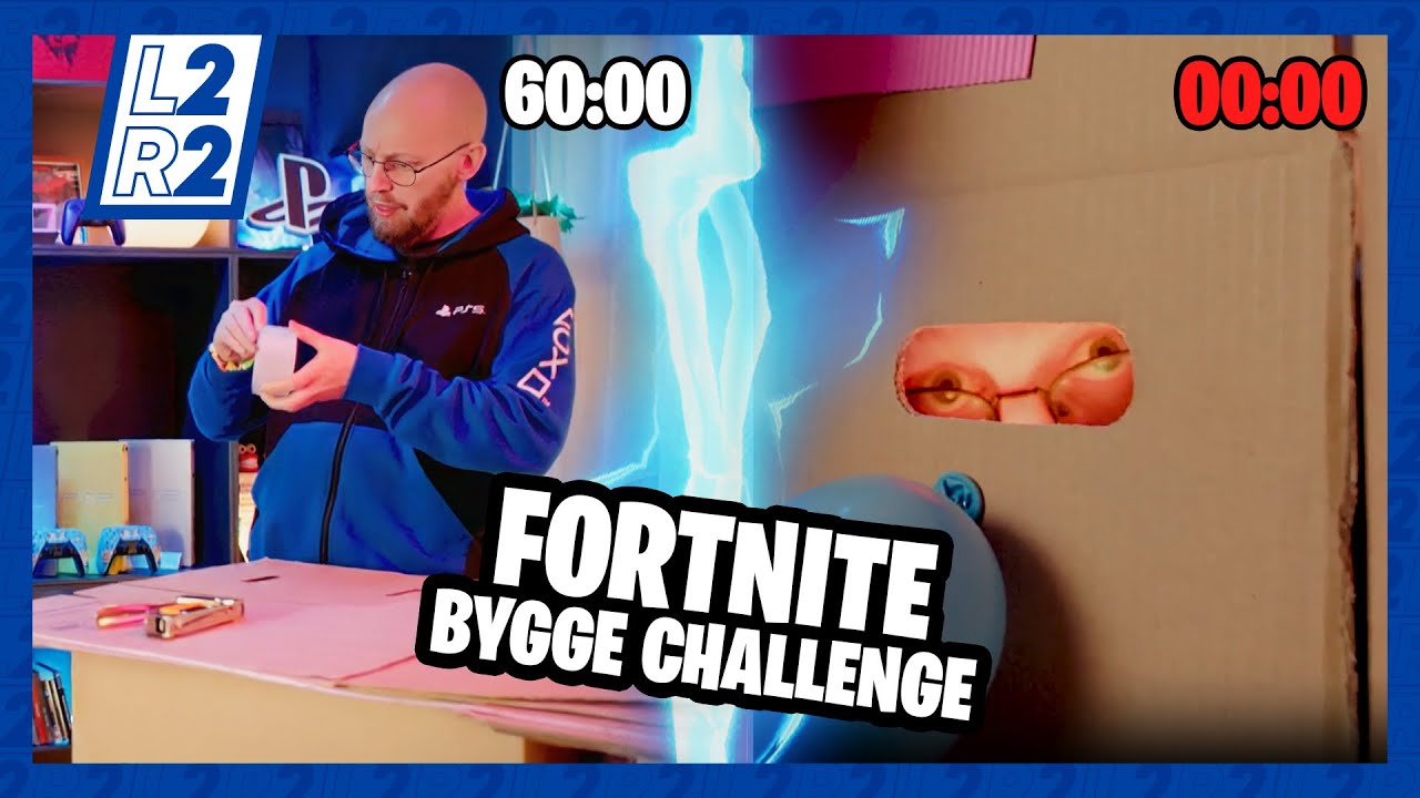 60 MINUTTERS IRL FORTNITE BYGGECHALLENGE! | L2R2 S3E7 | @SoAmazingyo ...