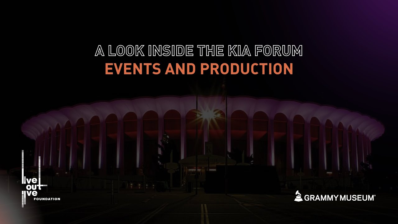 A LOOK INSIDE THE KIA FORUM: Events and Production - YouTube