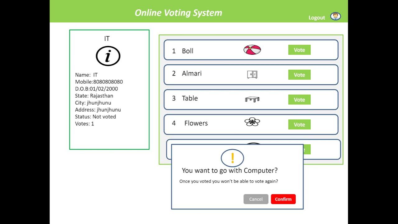 Online Voting System Project in ASP.NET CORE - YouTube
