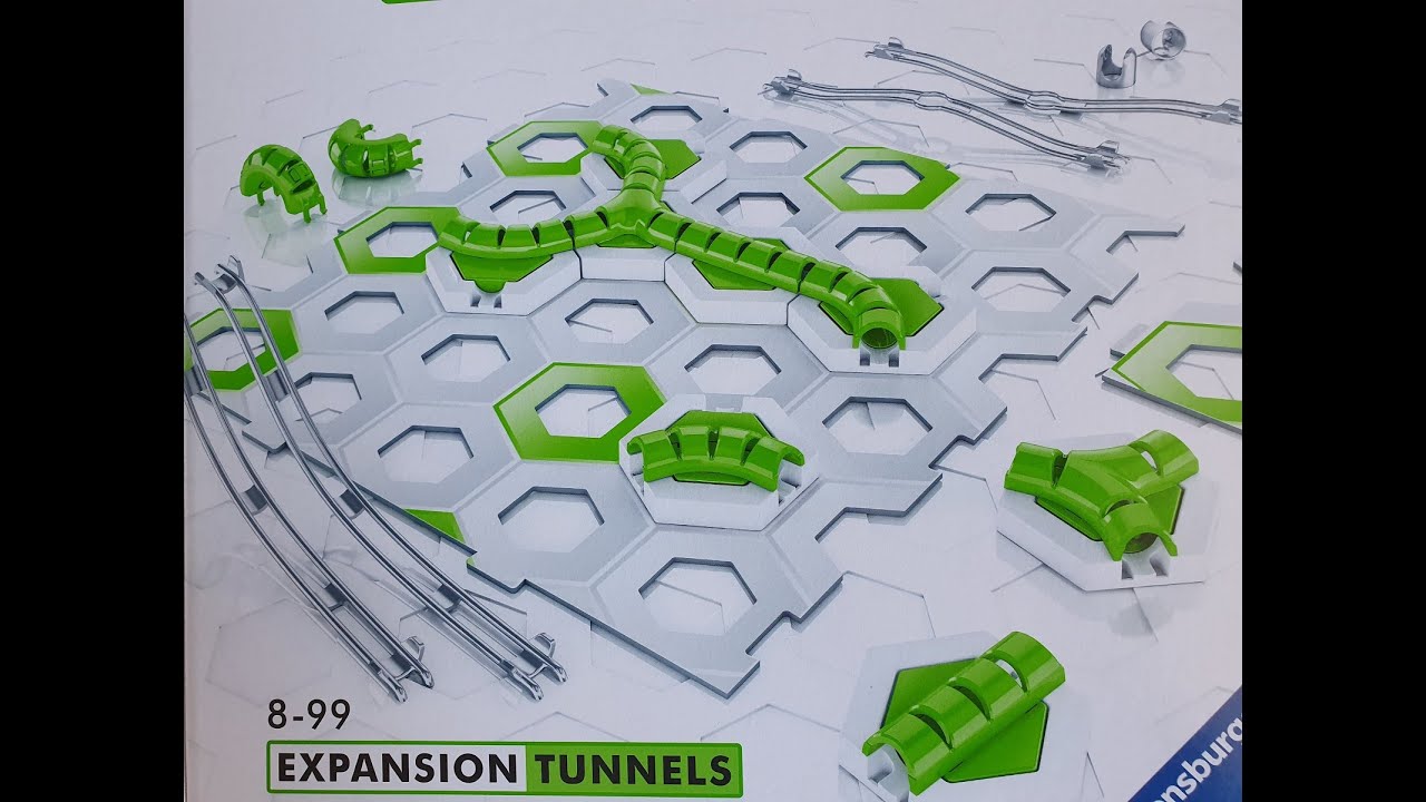 Gravitrax Expansion Tunnels unboxing - YouTube