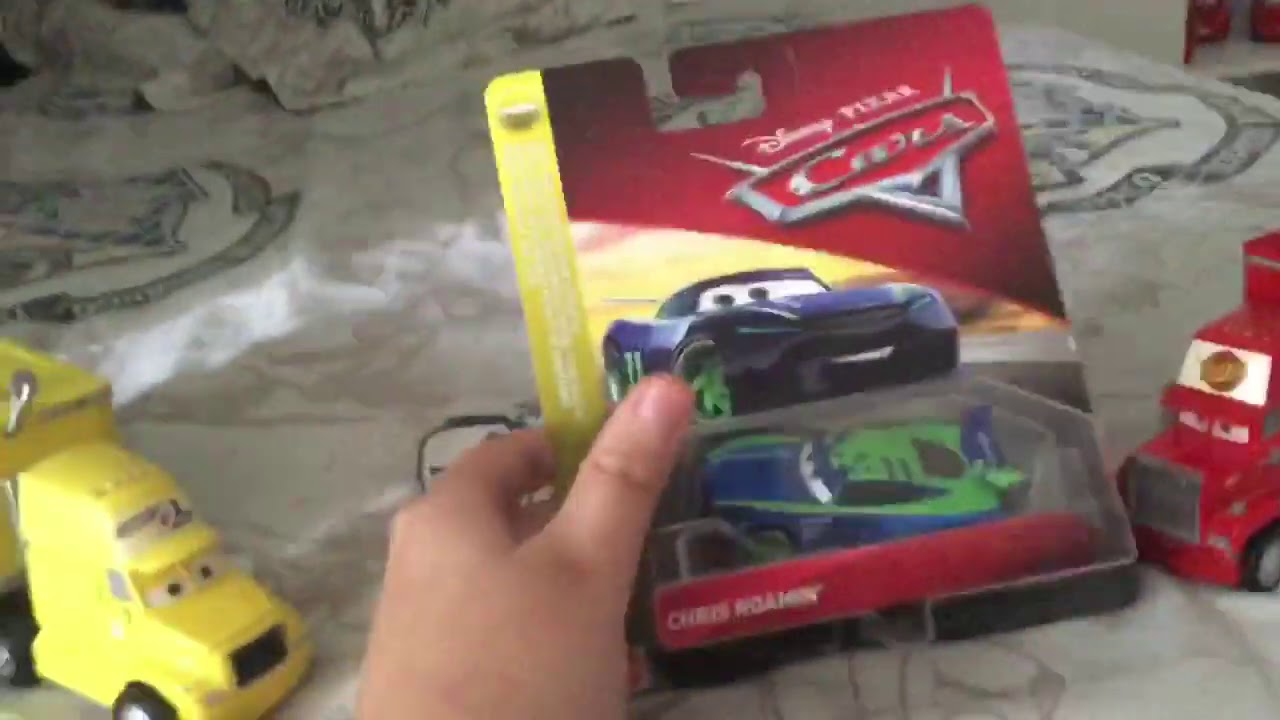 Unboxing Chris Roamin {Cars 3 Diecast} - YouTube