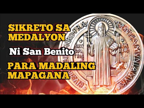 PAANO MAPAGANA ang medalyon ni SAINT BENEDICT | MasterJ TV