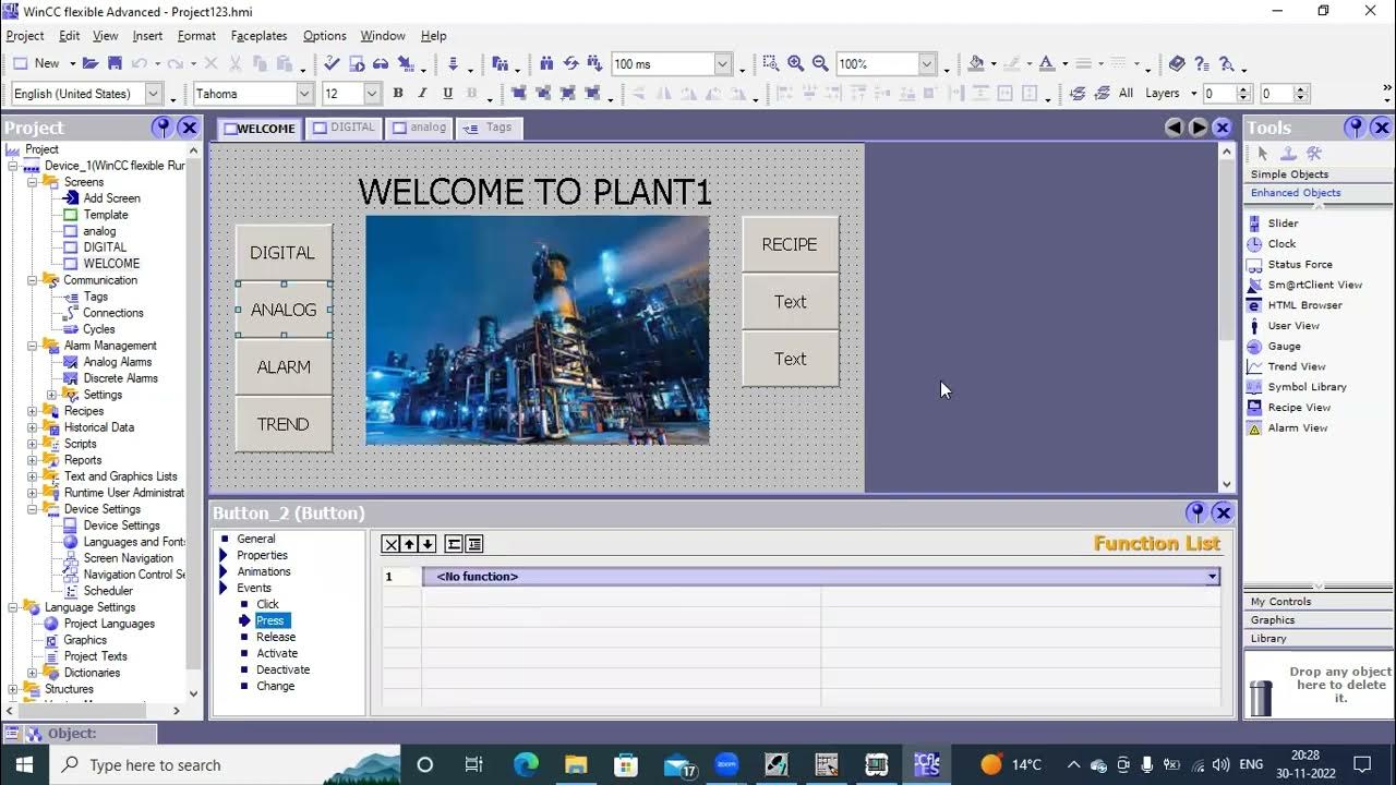 LECTURE#2: WINCC FLEXIBLE 2008 SP5 - YouTube