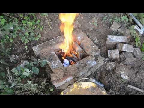 Diy Coal Fired Furnace (Metal Casting) - YouTube