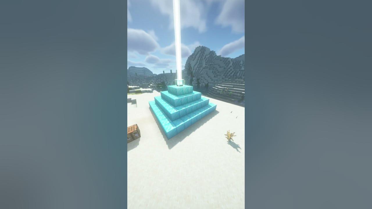 COMO FAZER UM BEACON NO MINECRAFT! - YouTube