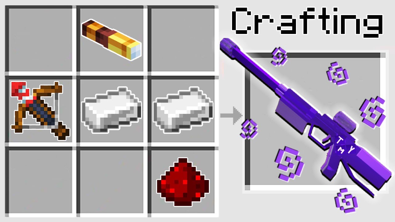 Je peux CRAFT un SNIPER CUSTOM !! - YouTube