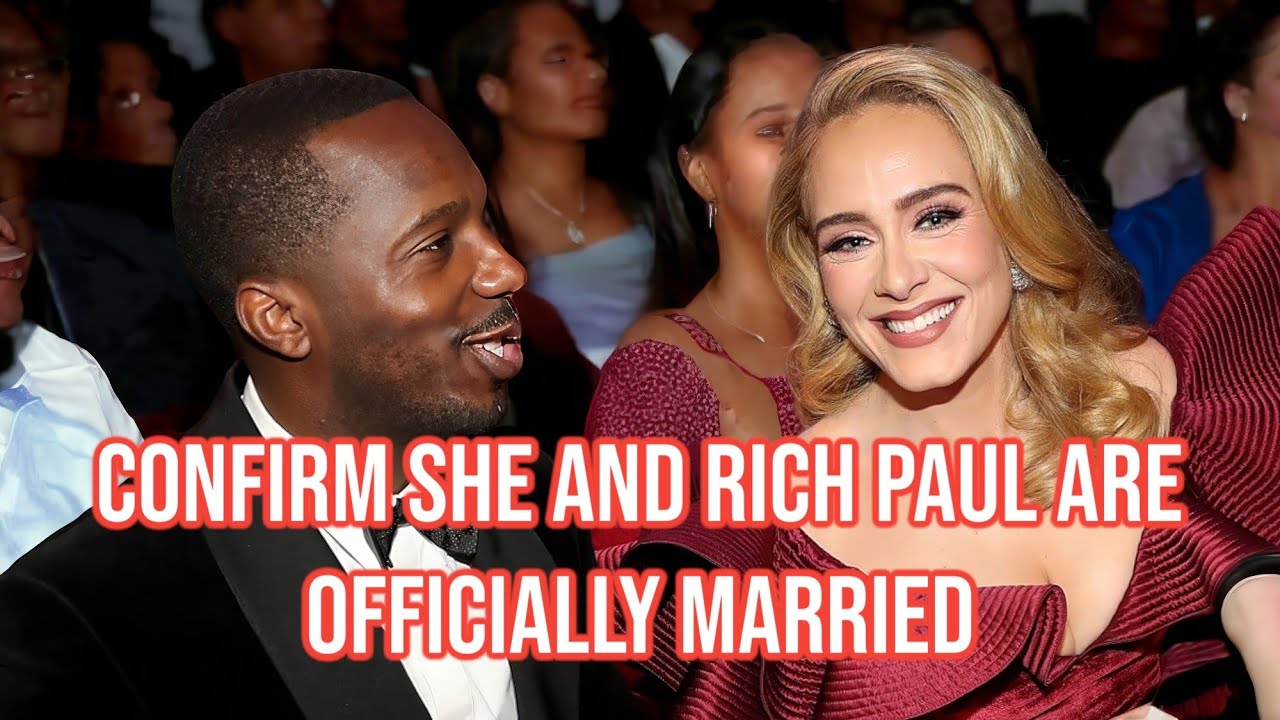 Adele appears to confirm she and Rich Paul are officially married - YouTube