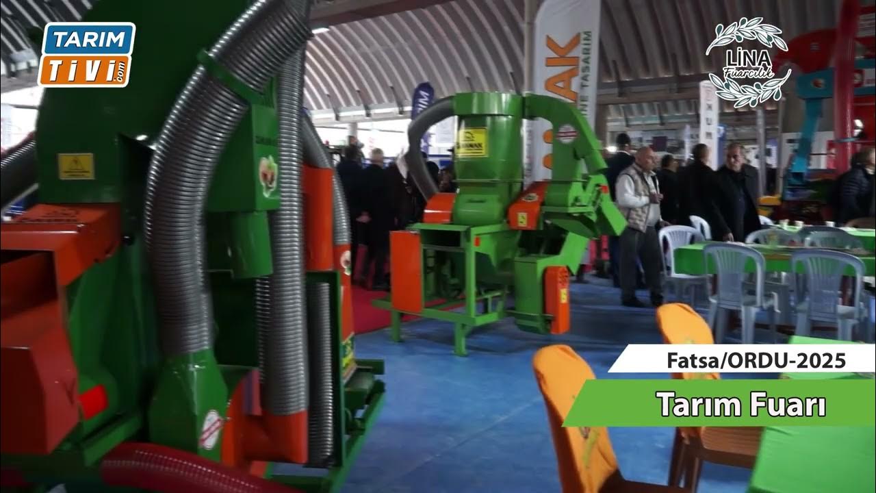 ORDU TİCARET BORSASI BAŞKANI ZİVER KAHRAMAN FATSA TARIM FUARINDA KONUŞTU - YouTube