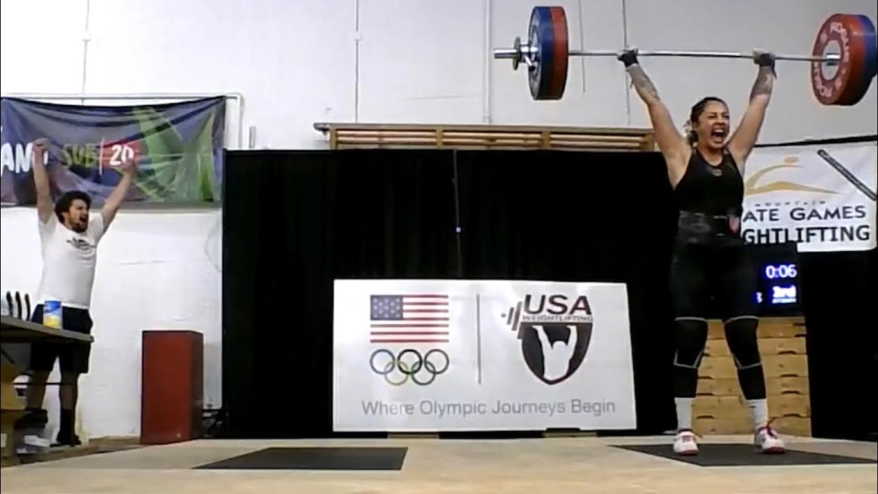 Weightlifting Rocky Mountain State Games | Erin Amos Vlog - YouTube