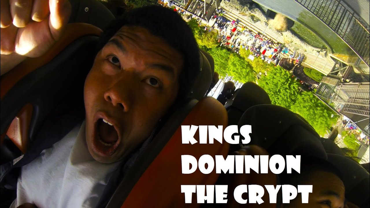 Kings Dominion : The Crypt! - YouTube
