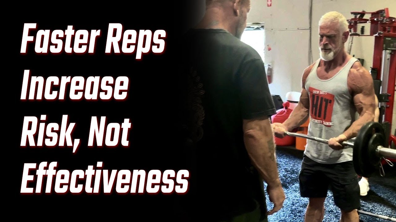 Fast Reps Are Not More Effective, Only More Dangerous - YouTube
