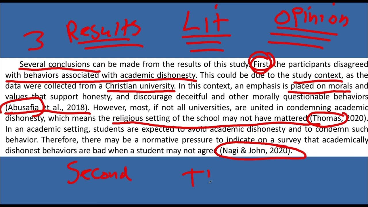 Writing The Discussion And Conclusion Section For A Quantitative Paper