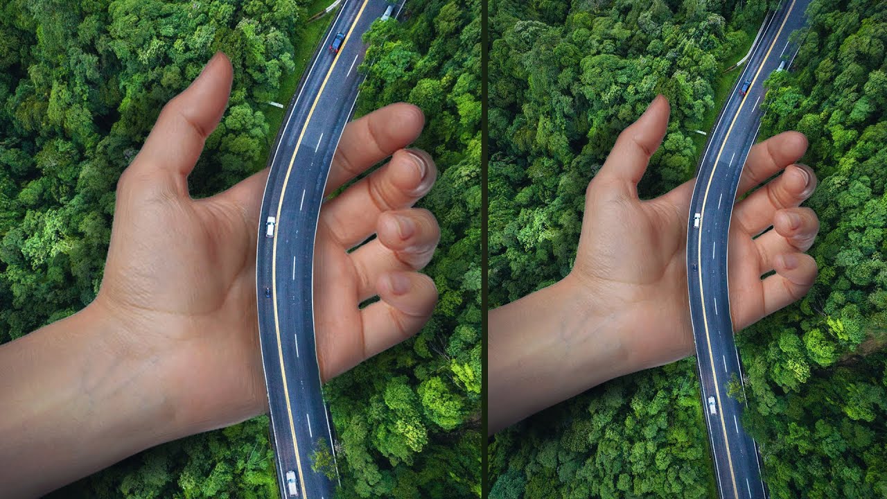 Surreal Hand Photo Manipulation Photoshop Tutorial - YouTube