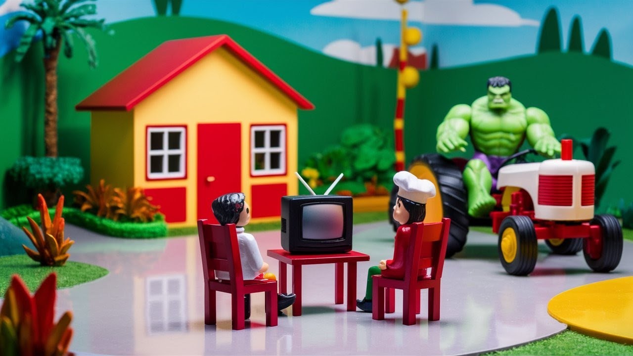 Building a Mini Tractor with Dish TV: DIY Science Project | Mini Joy ...