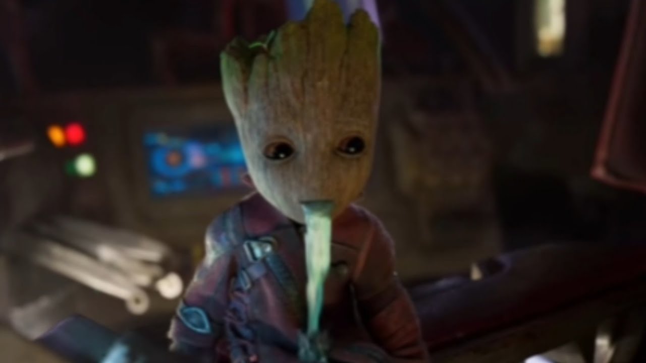 EVERY BABY GROOT SCENE - YouTube