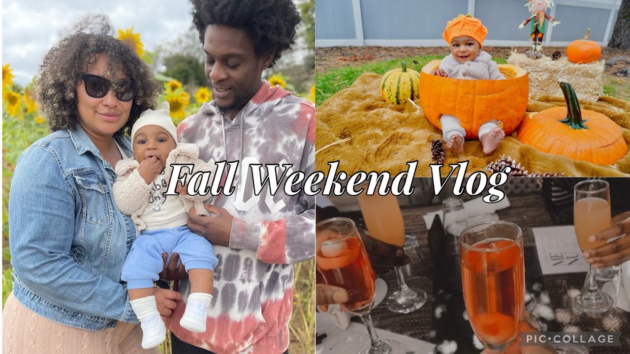 Fall Weekend Vlog: Pumpkin Picking with King for the First Time, Brunch ...