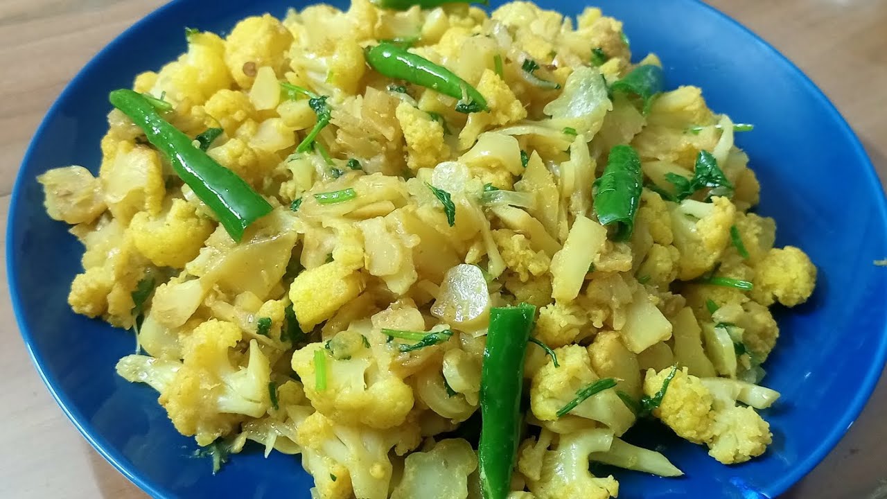 সহজ ও মজাদার ফুলকপি ভাজি রেসিপি /Easy and tasty couliflower fry ...