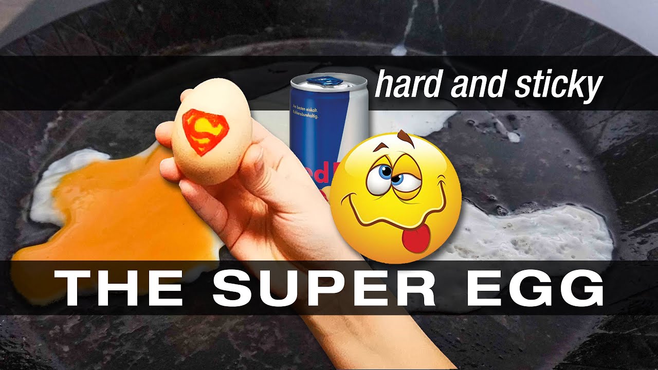 SUPER EGG | HARD & STICKY - Experiment - YouTube
