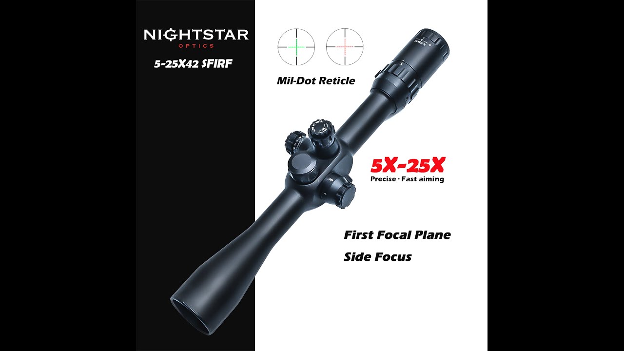 5 25x42FFP Rifle Scope Review | Long Range Precision | Hunting ...