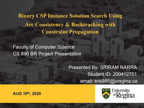 Binary CSP Instance Solution Search Using Arc Consistency ...