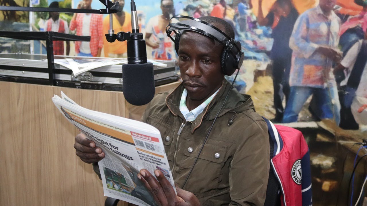 Ghetto Radio Newspaper Review - YouTube