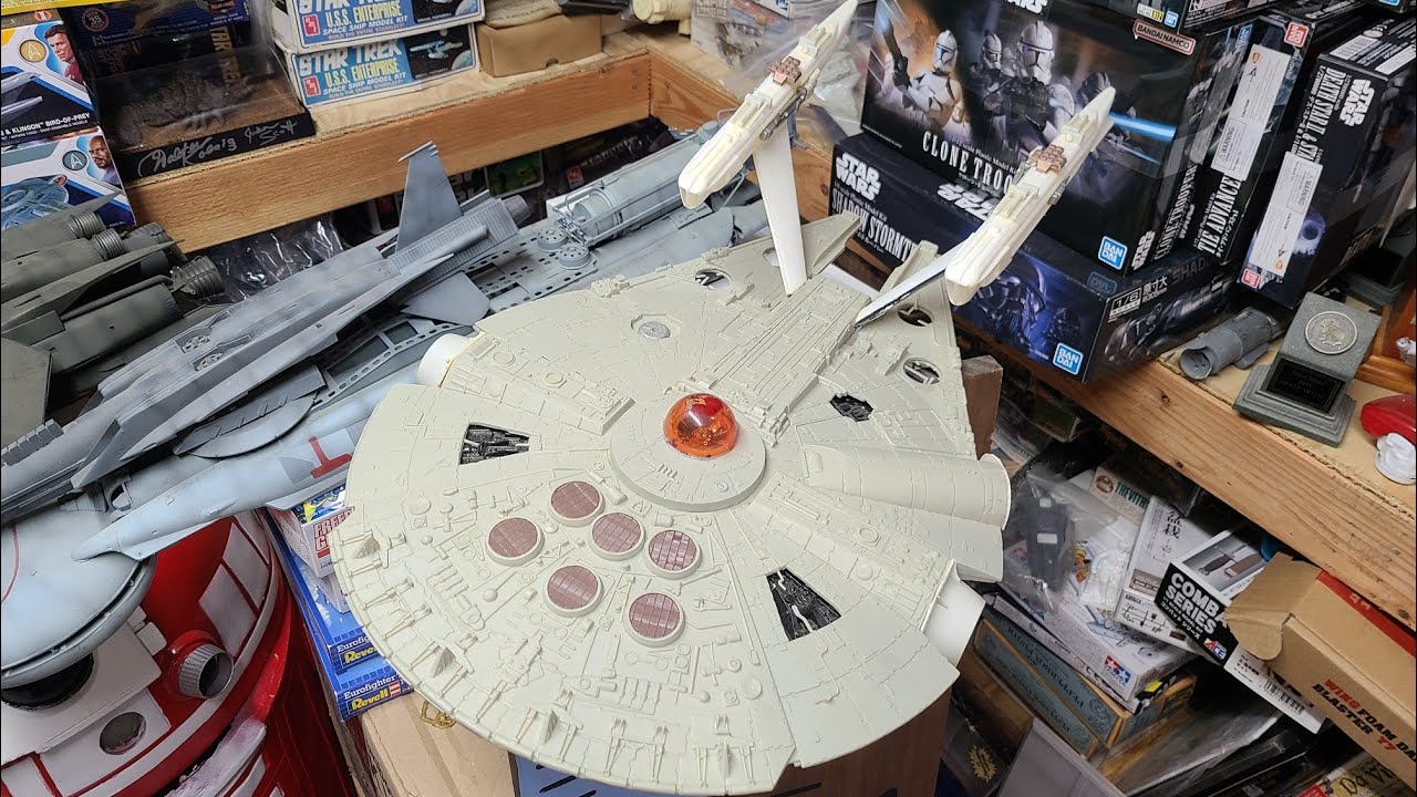 Studio Scale Zapped Falconprise Star Trek Star Wars starship model ...
