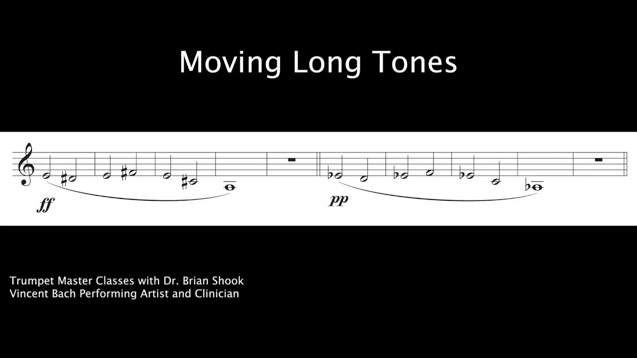 Moving Long Tones (Trumpet Warm Up) - YouTube