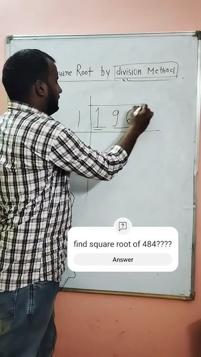 How to find square root# Division method method# maths - YouTube