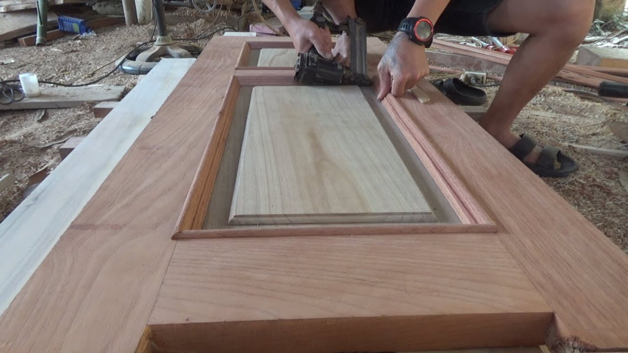 Wood door making techniques - Amazing Wood Carving, Woodworking Art ...