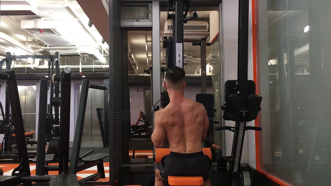 Unilateral Lat Pull Down - YouTube