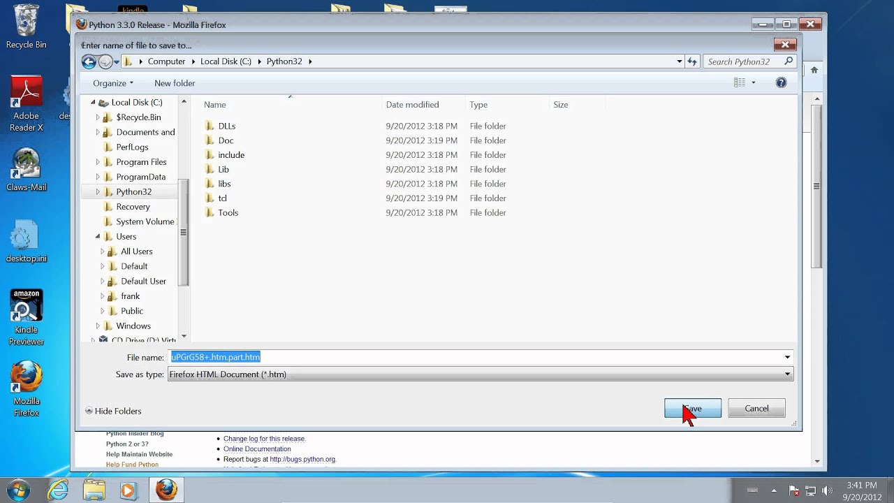 How to Download a (non-image) File to Your Computer - YouTube